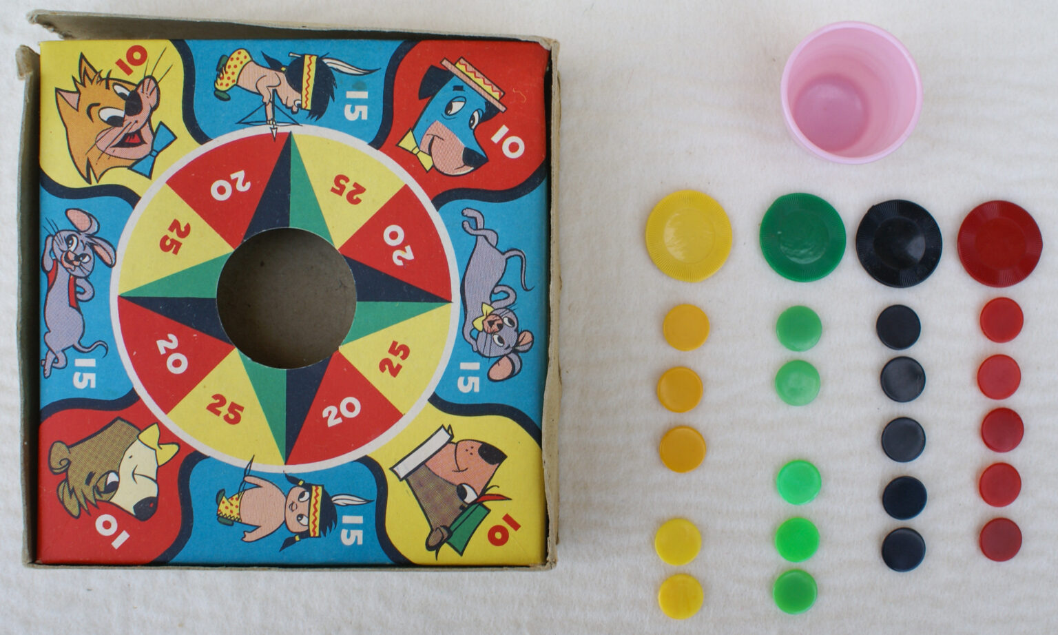 30 Tiddlywinks • with Hanna-Barbera Cartoon Characters – North American ...