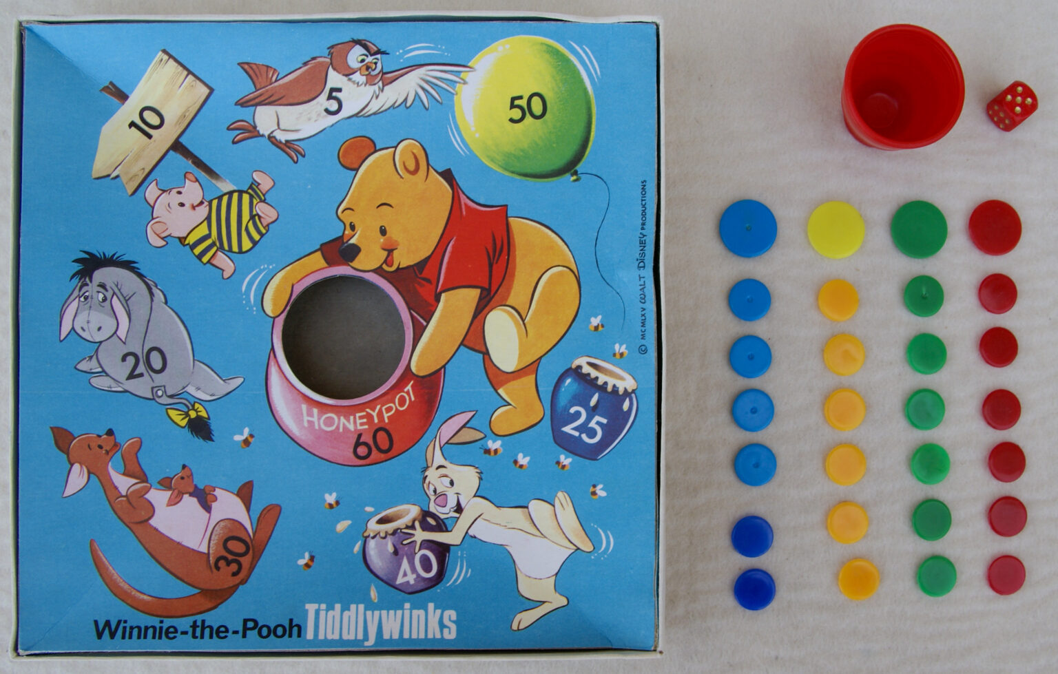 29 Tiddlywinks • with Disney Cartoon Characters – North American ...